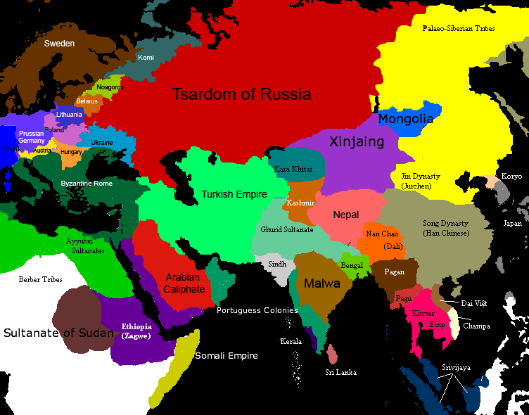 New Map Game 1236-1265 (Map Game) | Alternative History | Fandom