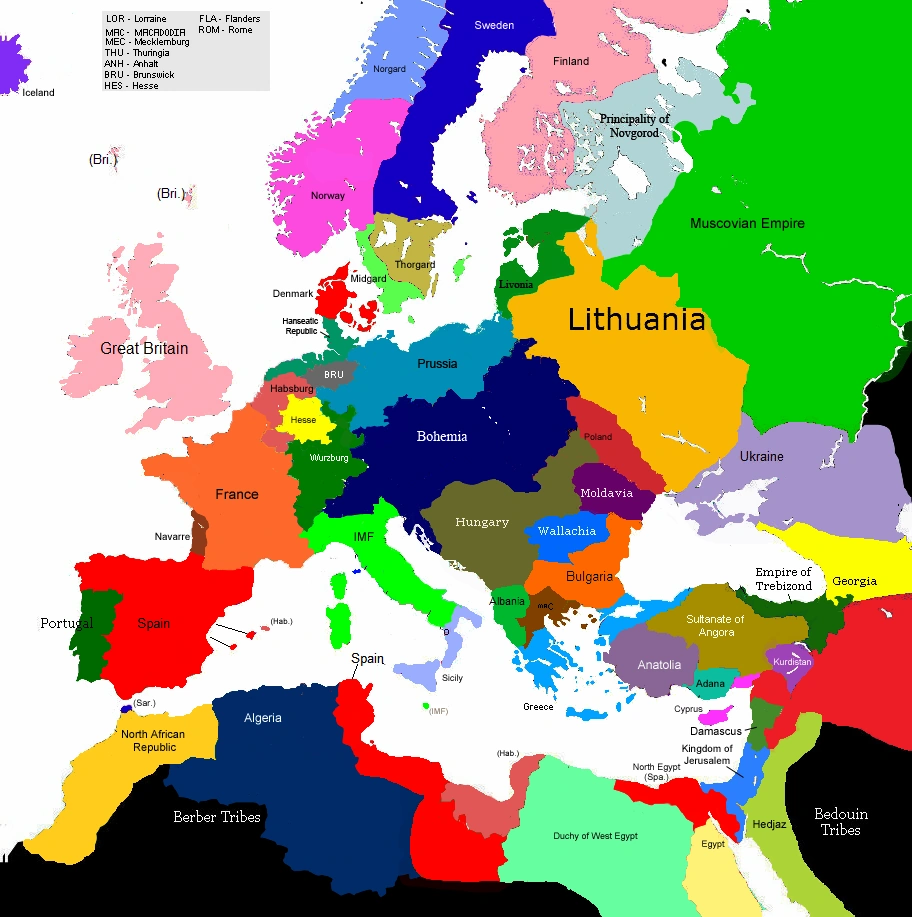 Europe 1430, 1585-1615 (Map Game) | Alternative History | Fandom
