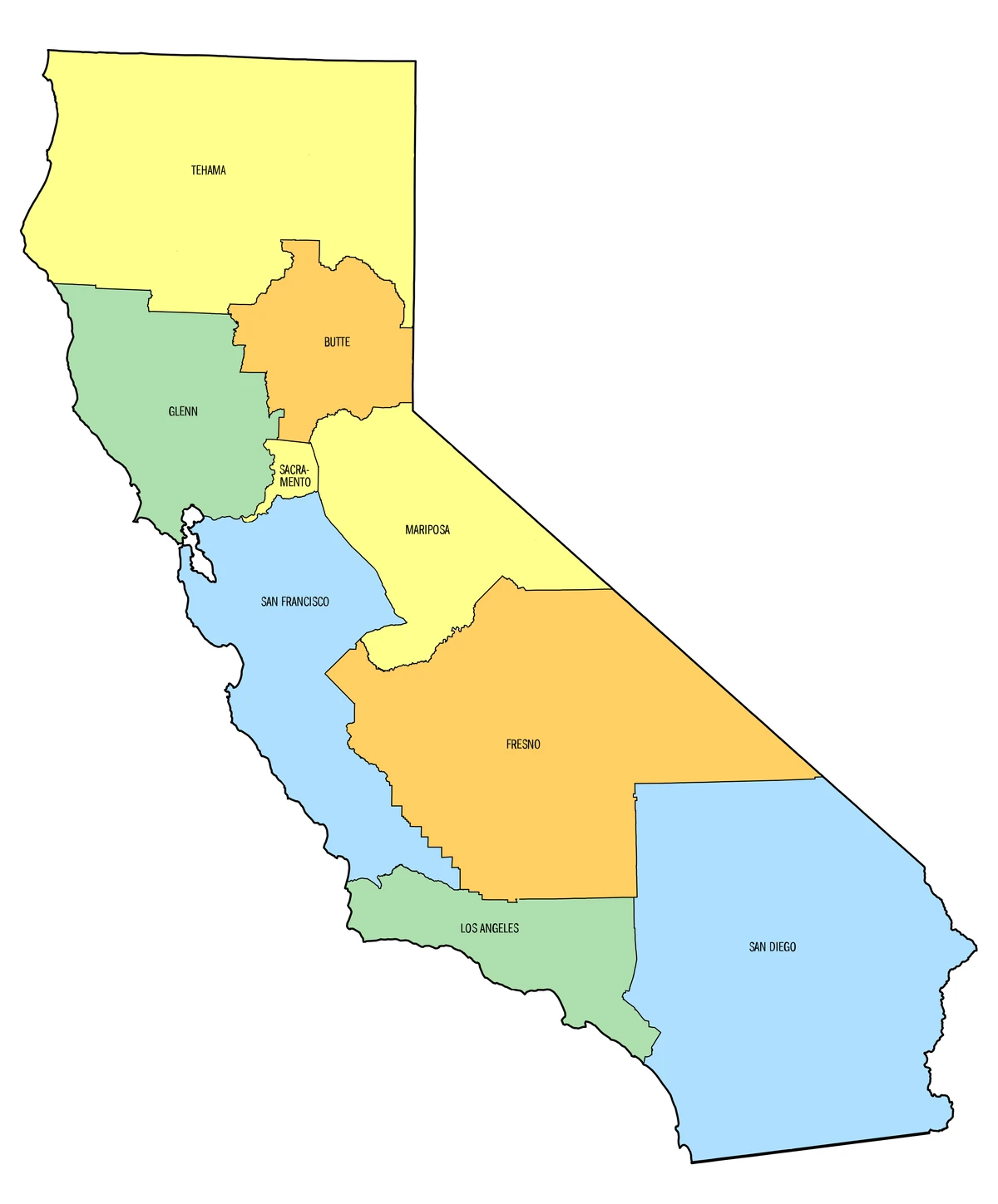 List of states in California (USA Collapse) | Alternative History | Fandom