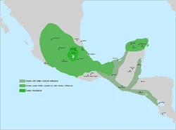 Toltec Civilization Map