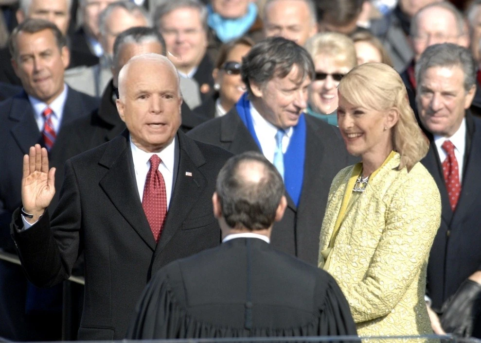 Inauguration of John McCain (No YEEAAGGHH!) | Alternative History | Fandom