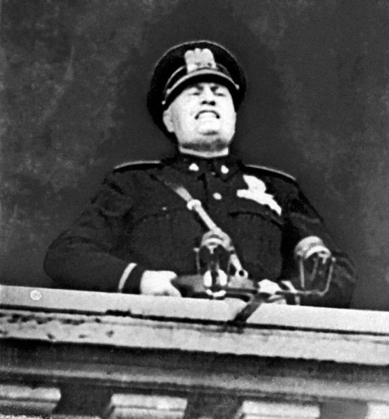 Mussolini Ww2 MUSSOLINI BENITO: (1883 1945) Italian Fascist Dictator