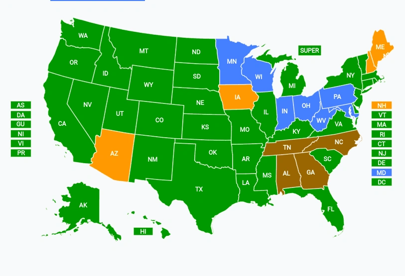 1972 Democratic Presidential Nomination (1968' Bobby) | Alternative ...
