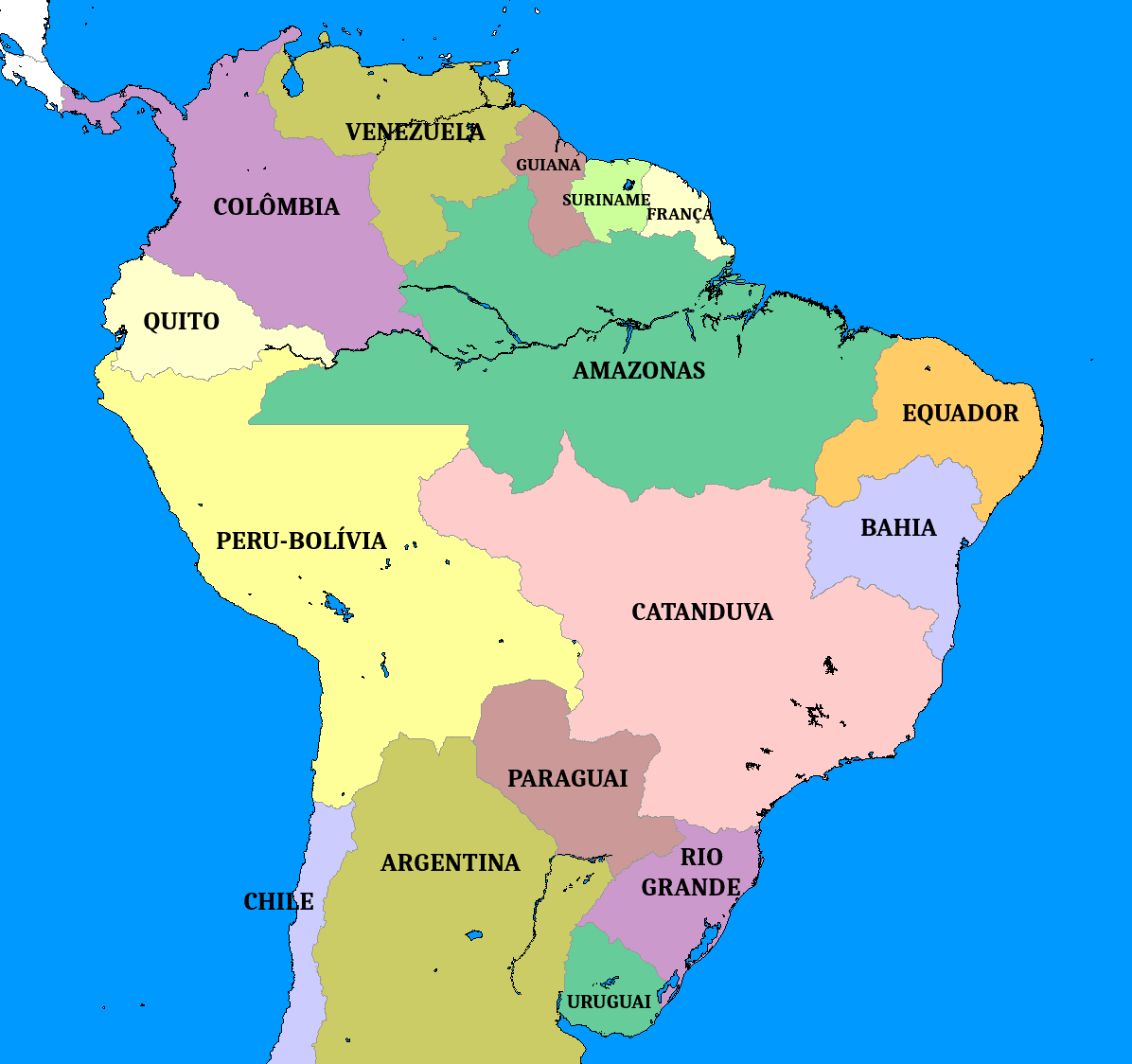 Um Brasil Fragmentado | História alternativa Wiki | Fandom