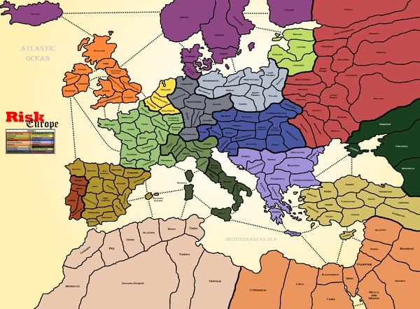 Risk!: Europe (Map Game) | Alternative History | Fandom