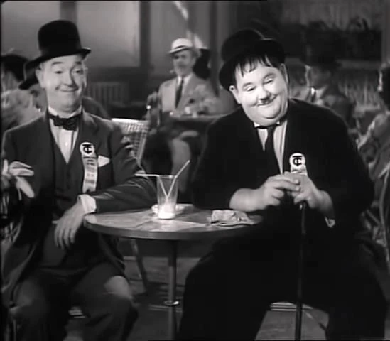 laurel and hardy busy bodies coloring pages