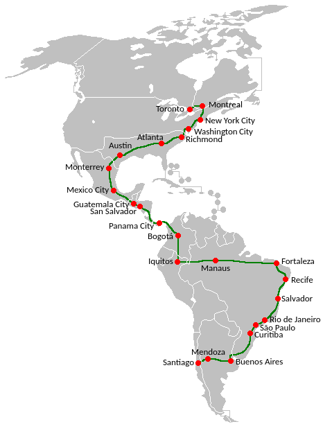 Great Pan-American Railroad (Differently) | Alternative History | Fandom