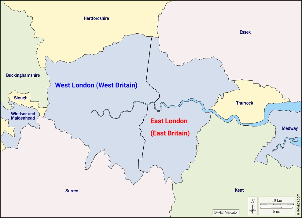 West London (The Two Britains) | Alternative History | Fandom