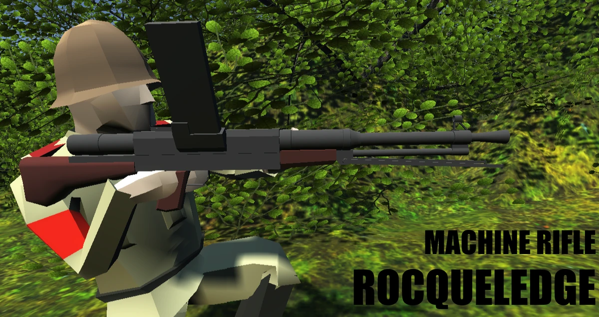 Machine Rifle Rocqueledge | Project Altirus Wiki | Fandom