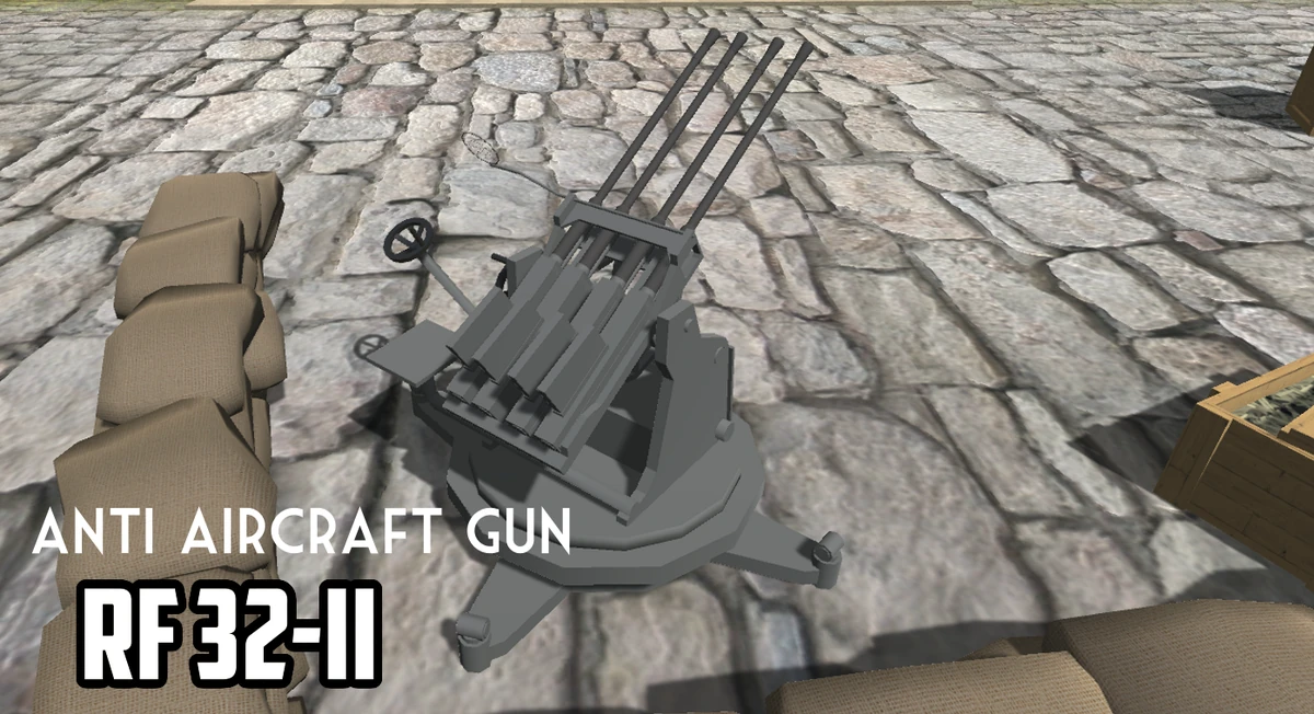Anti-Aircraft Gun RF 32-II | Project Altirus Wiki | Fandom