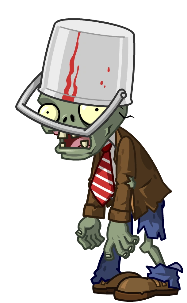 Buckethead Zombie/Gallery | Plants vs. Zombies 2: Alternate UniverZ ...