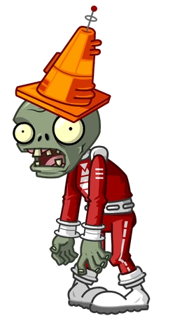 Planten Vs Zombies 2 Conehead Zombies 26” Plants V Zombies PvZ Plush