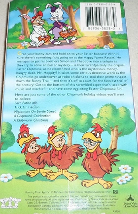 The Easter Chipmunk (VHS) | Alvin and the Chipmunks Wiki | Fandom