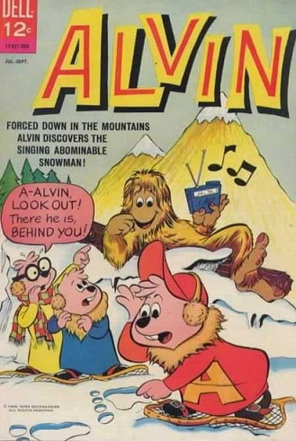 Alvin Dell Comic 12 | Alvin and the Chipmunks Wiki | Fandom