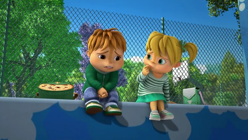 Alvin And The Chipmunks Theodore And Eleanor Wallpaper