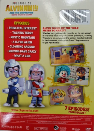 Alvin's Wild Adventures (DVD) | Alvin and the Chipmunks Wiki | Fandom