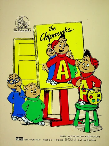 Self Portrait Puzzle | Alvin and the Chipmunks Wiki | Fandom