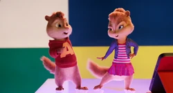 Alvin And Brittany Wrestling Mr. Fabulous | Alvin And The Chipmunks