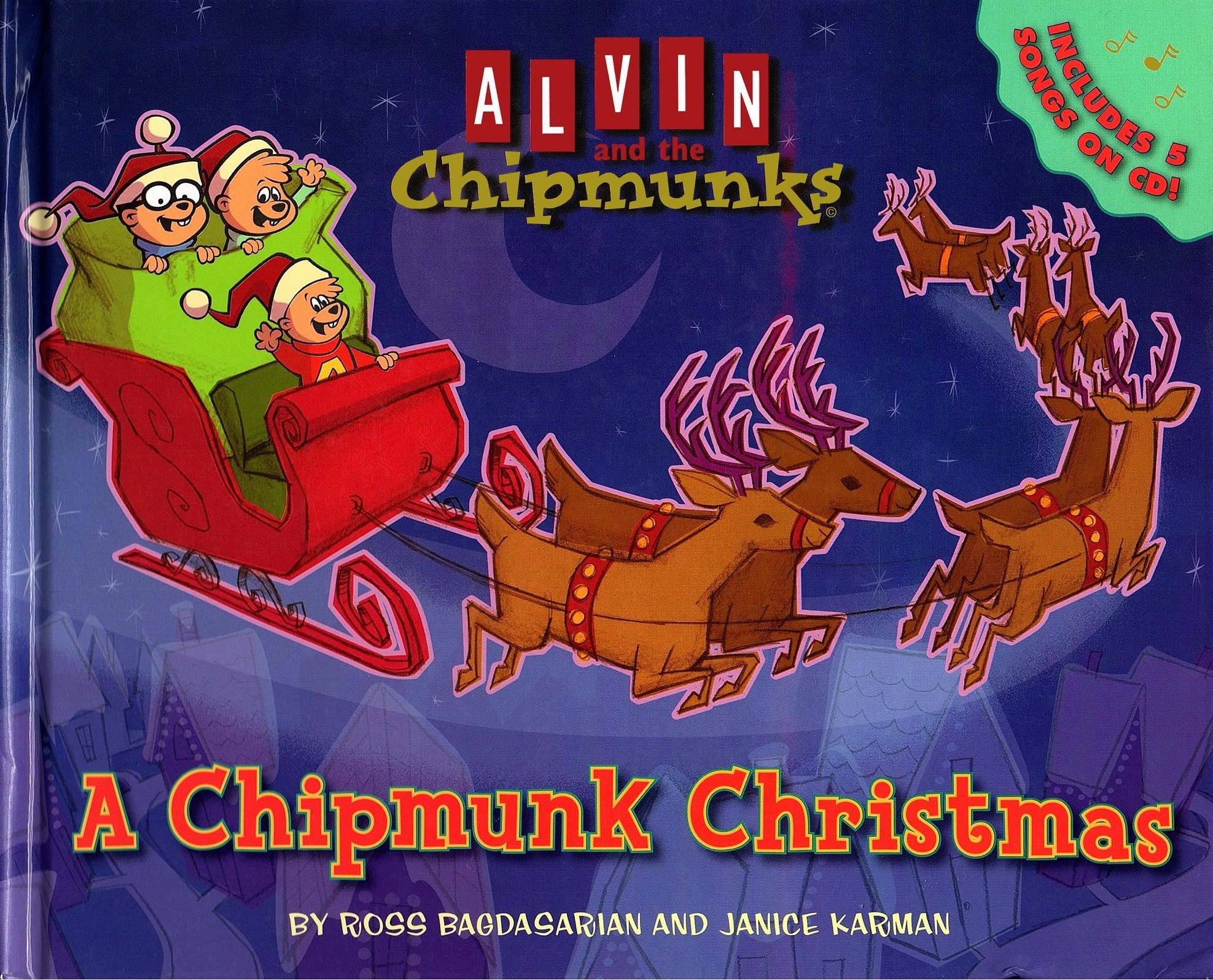 Alvin and the Chipmunks: A Chipmunk Christmas (with CD) | Alvin and the ...