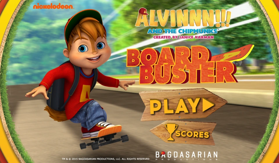 ALVINNN!!! Board Buster | Alvin and the Chipmunks Wiki | Fandom