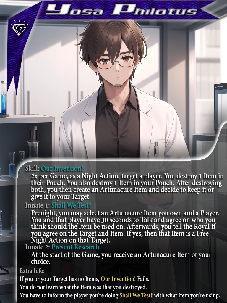 Yosa Philotus (TitK) | Alvorian Knights Wiki | Fandom