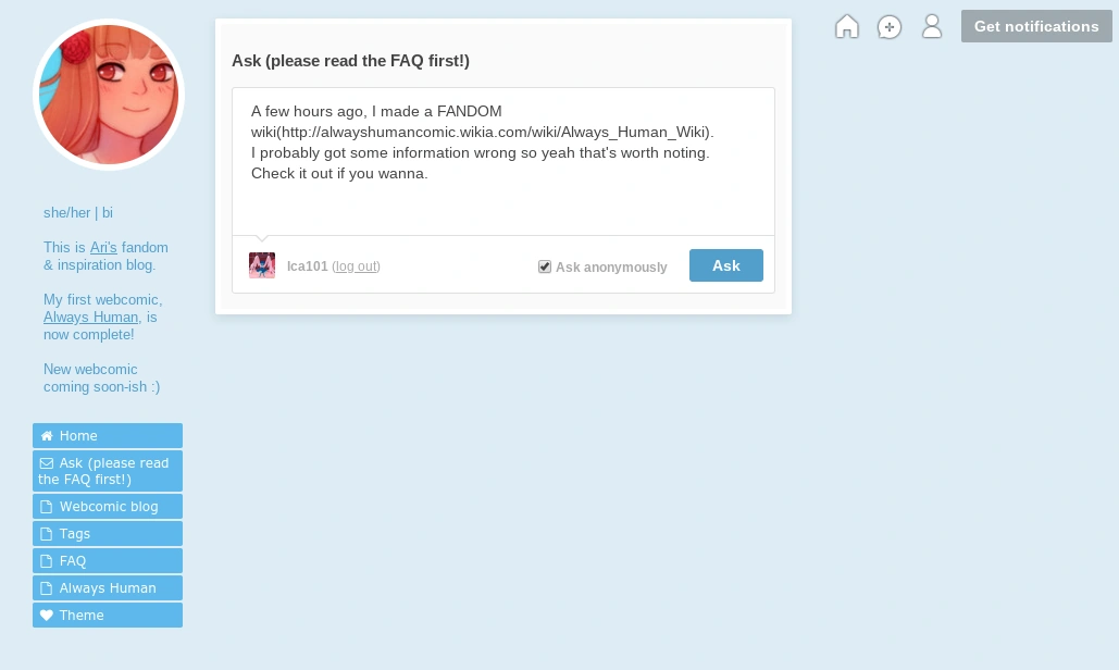 User blog:Laura11101/Spreading the word | Always Human Wiki | Fandom