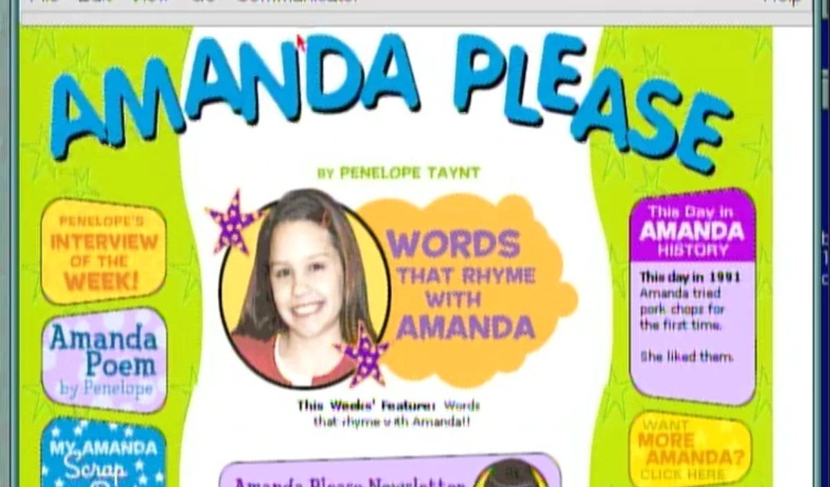 Www.AmandaPlease.com | Amanda, Please! Wiki | Fandom