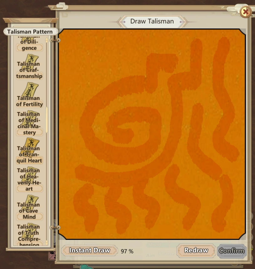 Talisman of Tranquil Heart | Amazing Cultivation Simulator Wiki | Fandom