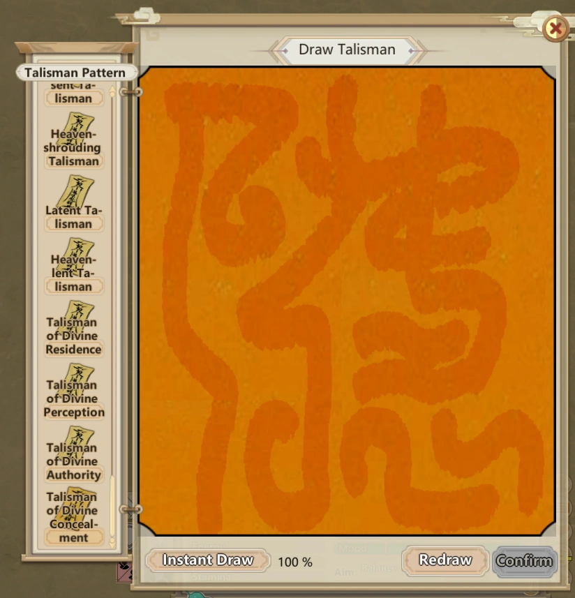 Talisman of Divine Concealment | Amazing Cultivation Simulator Wiki ...