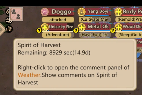 Weather | Amazing Cultivation Simulator Wiki | Fandom