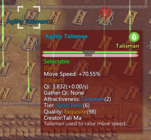 Agility Talisman | Amazing Cultivation Simulator Wiki | Fandom