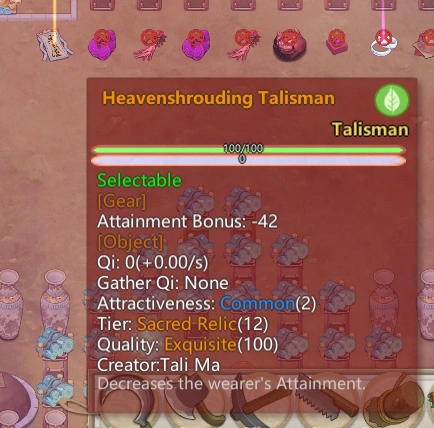 Heavenshrouding Talisman | Amazing Cultivation Simulator Wiki | Fandom