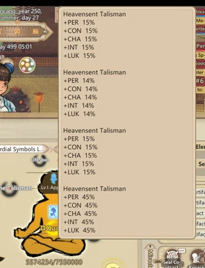 Talisman | Amazing Cultivation Simulator Wiki | Fandom