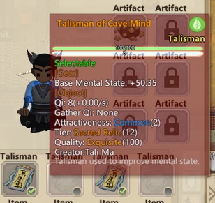 Talisman | Amazing Cultivation Simulator Wiki | Fandom