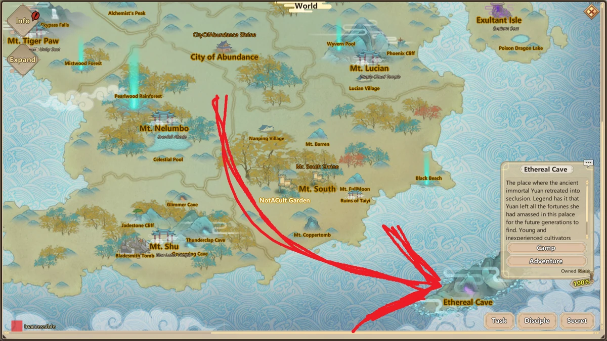 Ethereal Cave | Amazing Cultivation Simulator Wiki | Fandom