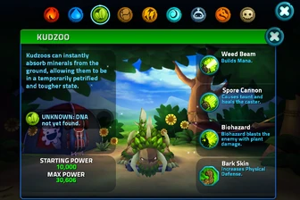 Kudzoo | Amazing Battle Creatures Wiki | Fandom
