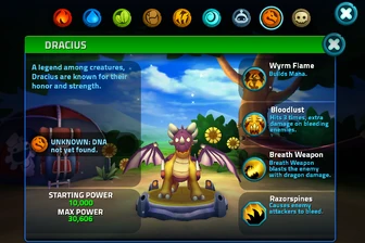Dracius | Amazing Battle Creatures Wiki | Fandom