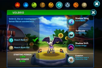 Volbrid | Amazing Battle Creatures Wiki | Fandom