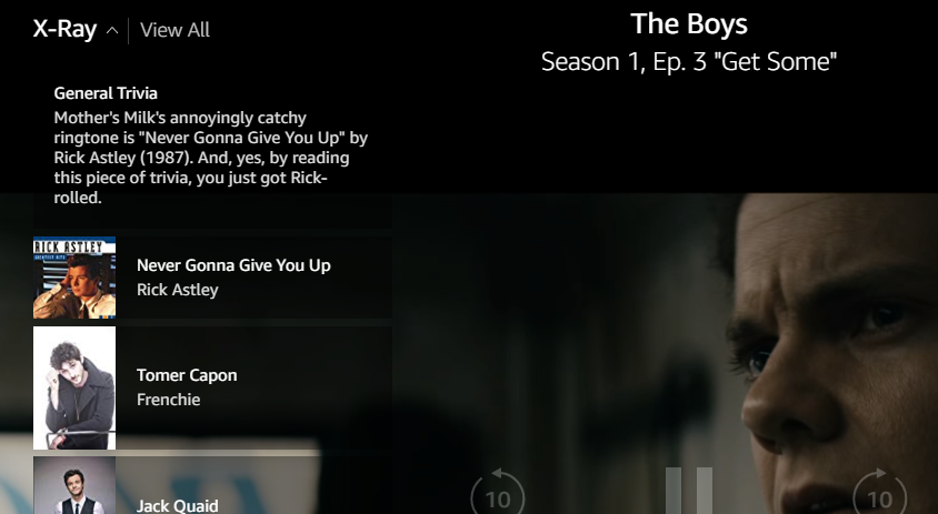 Amazon Prime X-Ray Trivia | The Boys Wiki | Fandom