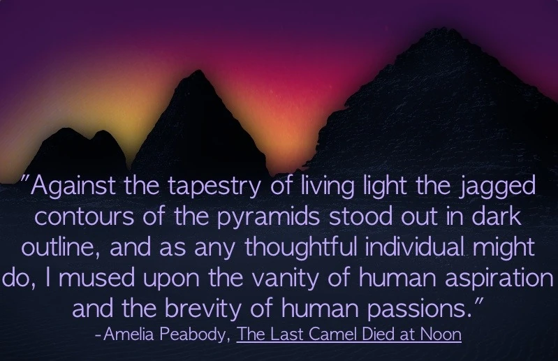 The Last Camel Died at Noon | Amelia Peabody Wiki | Fandom