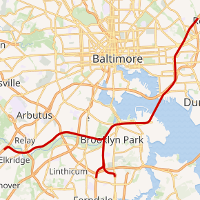 Interstate 895 (Maryland) | US Highways Wiki | Fandom