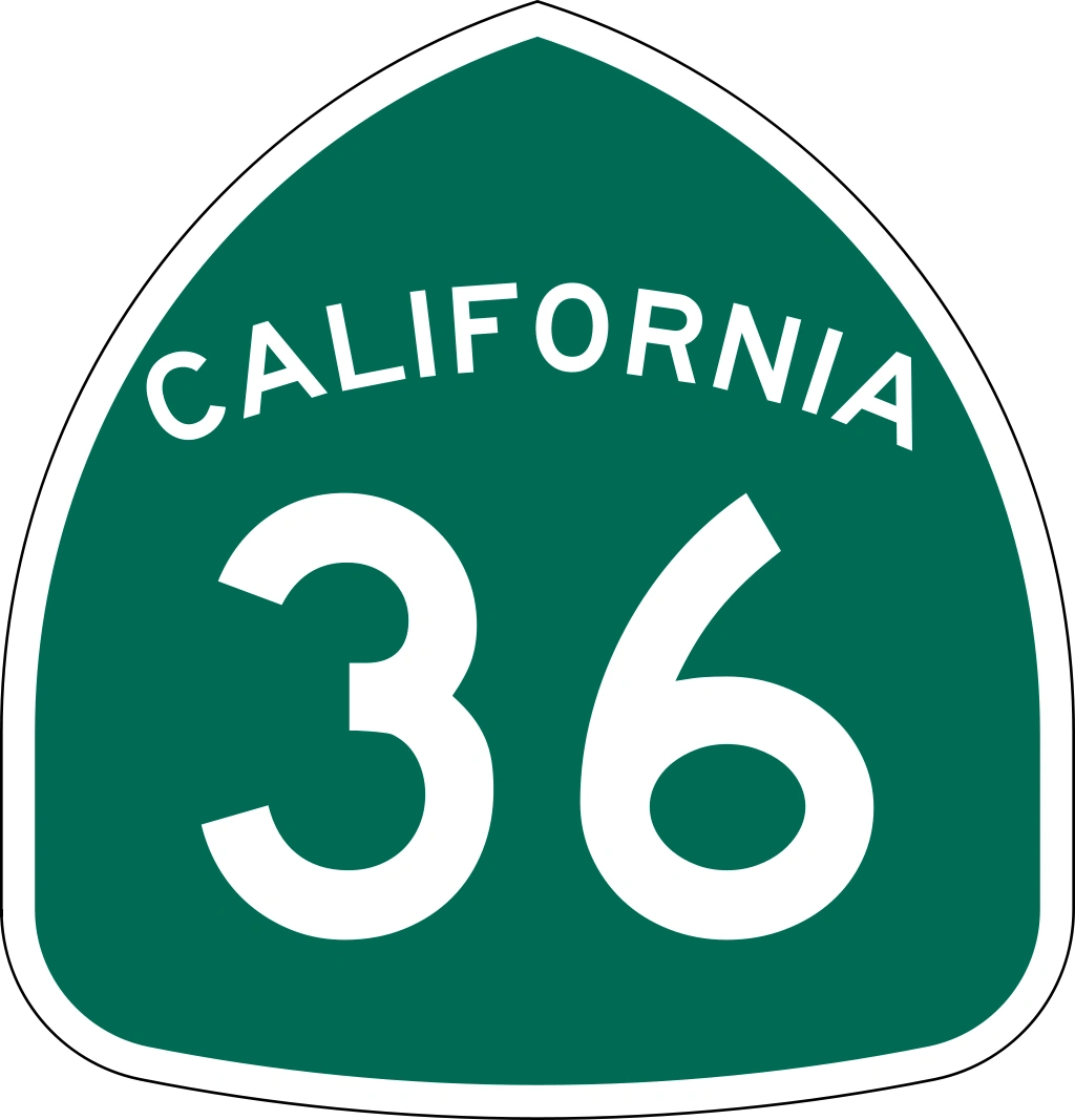 California State Route 36 | US Highways Wiki | Fandom