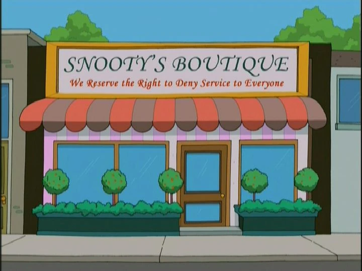 Snooty's Boutique | American Dad Wikia | Fandom