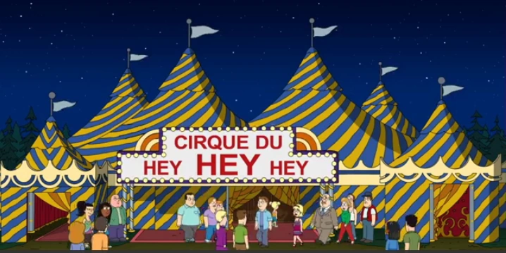 Cirque du Hey Hey Hey | American Dad Wikia | Fandom