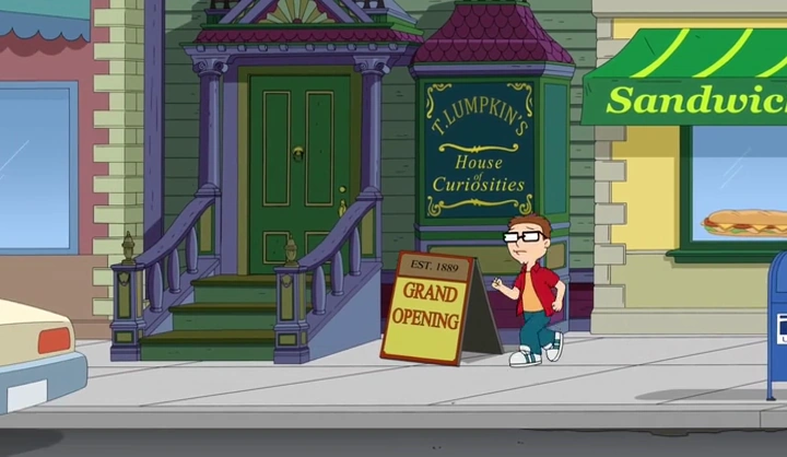 T. Lumpkin's House of Curiosities | American Dad Wikia | Fandom