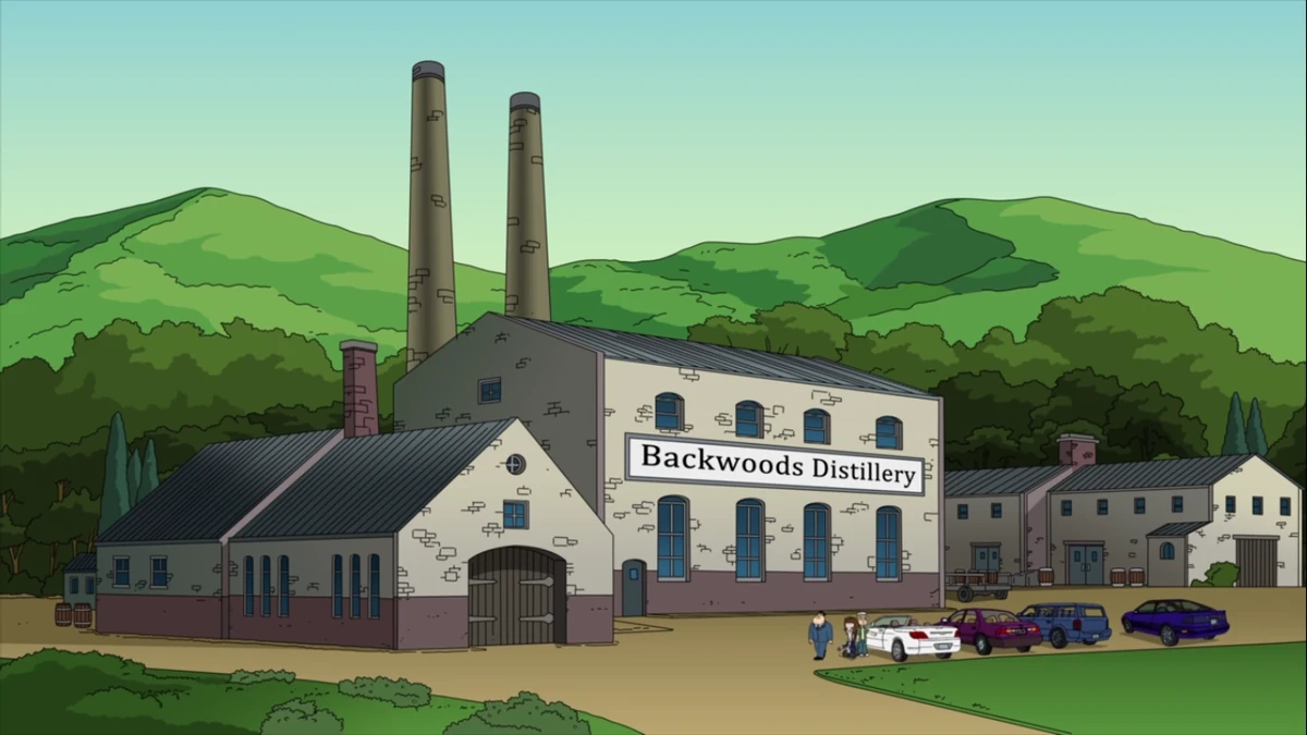 Backwoods Distillery | American Dad Wikia | Fandom