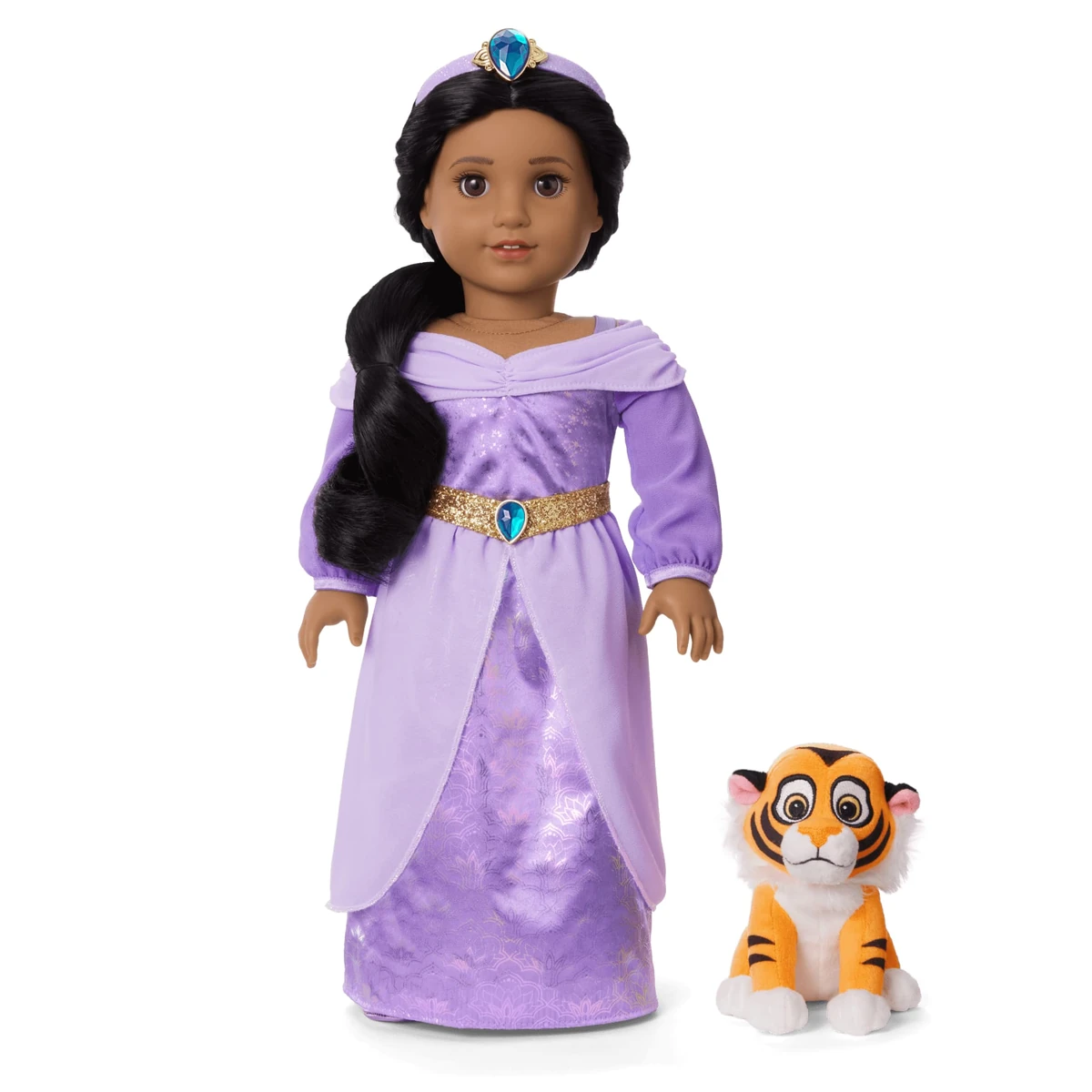 Disney Princess Jasmine Formal Dress, Baby Rajah and Accessories ...