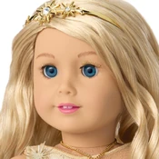 American Girl 2025 Glimmering Gold Holiday Collector Doll | American ...