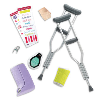 American girl doll with crutches store