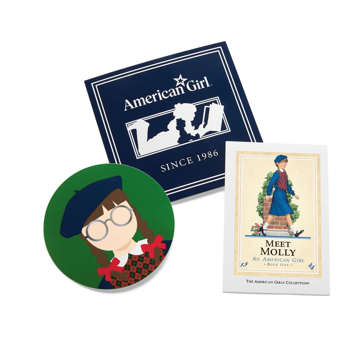 Molly Vinyl Sticker Pack | American Girl Wiki | Fandom